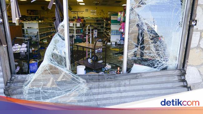 Penampakan Toko-toko di Philadelphia AS Usai Dijarah Massa