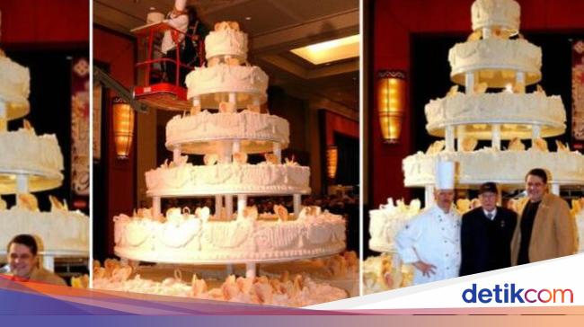 Gede Banget! 10 Kue di Dunia Ini Ukurannya Lebih Besar dari Manusia