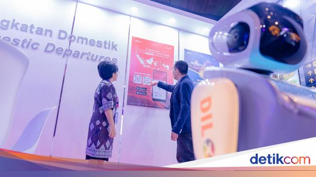 Angkasa Pura II Pamer Fasilitas TravelinPass-Robot DiLo di Hub Space 2023