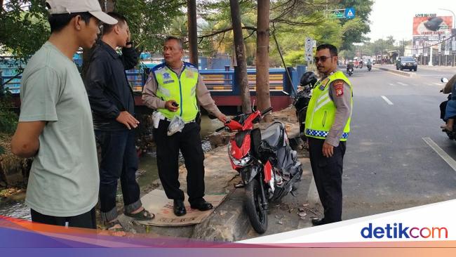 Kecelakaan di Cilodong Depok Diduga gegara Korban Tabrak Tiang Listrik