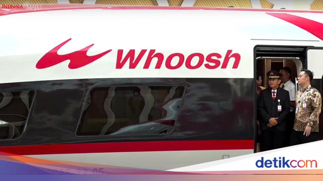 Intip Logo Kereta Cepat Whoosh Pilihan Jokowi, Ternyata Ini Maknanya