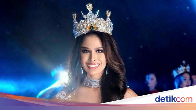 Sahida Sheikh Berhasil Jadi Runner Up Miss Aura International 2023