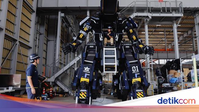 Startup Jepang Bikin Robot Raksasa, Bisa Dikemudikan Manusia