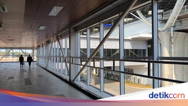 Stasiun Kereta Cepat Halim Terhubung dengan LRT, Begini Penampakannya
