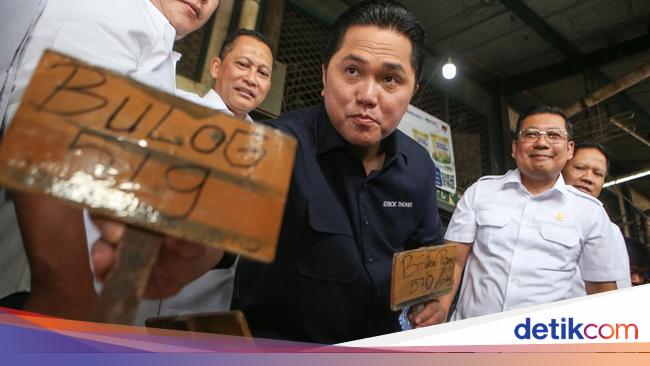 Erick Thohir Buka-bukaan Alasan Geser Buwas dari Bulog Erick Thohir Buka-bukaan Alasan Geser Buwas dari Bulog