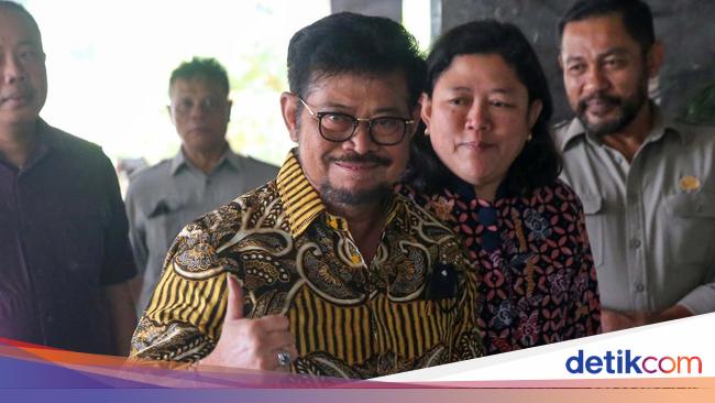 Mentan SYL Ngantor Lagi Usai Rumah Dinas-Kantor Kementan Digeledah KPK