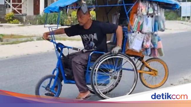 Perjuangan Pasutri Disabilitas di Lutra Dagang Keliling Demi Bertahan Hidup Perjuangan Pasutri Disabilitas di Lutra Dagang Keliling Demi Bertahan Hidup
