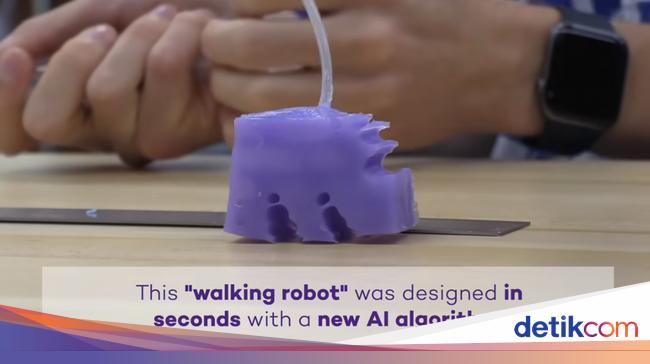 Inovasi AI Ciptakan Desain Robot Berjalan yang Unik, Seperti Ini Bentuknya