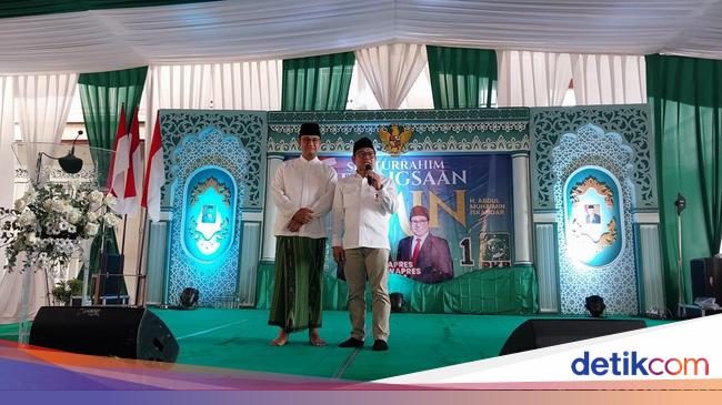 Cak Imin Klaim 1 200 Kiai Merestuinya Maju Bareng Anies Di Pilpres 2024