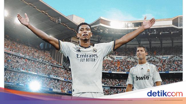 Meme Jude Bellingham Gacor di Real Madrid Samai Rekor Cristiano Ronaldo