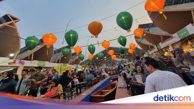 Sensasi Wisata 9 Negara di Pasar Senggol Bekasi