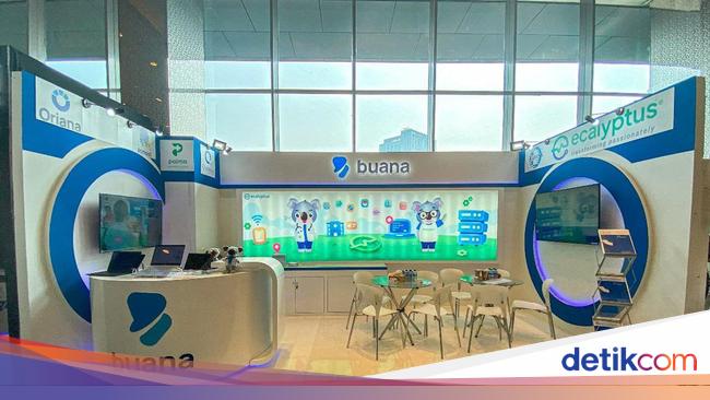 Booth Buana Pamer Aplikasi Rekam Medik Elektronik di Hospital Expo 2023