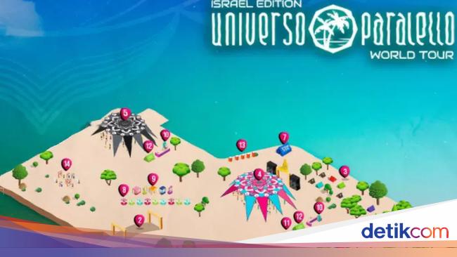 Pontang-panting Penonton Festival Israel di Tengah Hujan Peluru