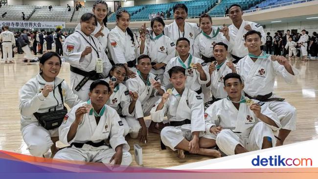 Indonesia Peringkat Dua Kejuaraan Dunia Shorinji Kempo 2023
