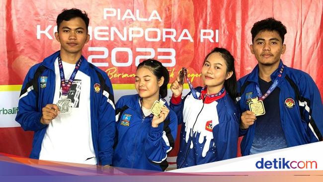 Tim Karate Universitas Ini Gemilang di OKC Piala Kemenpora 2023