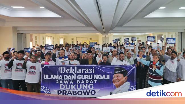 Ulama dan Guru Ngaji di Jabar Dukung Prabowo Menang Pilpres