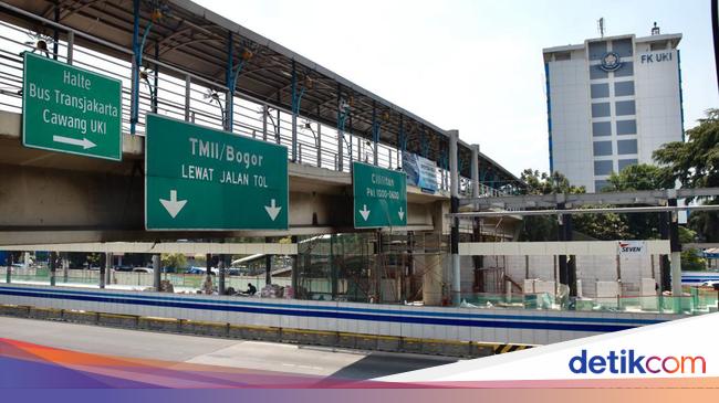 Progres Terkini Revitalisasi Halte Transjakarta Cawang UKI