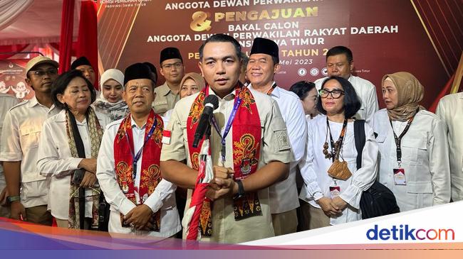 Gerindra Se Jatim Kompak Usulkan Gibran Cawapres Prabowo