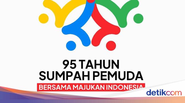 Logo Hari Sumpah Pemuda 2023 dan Tema 95 Tahun Peringatannya