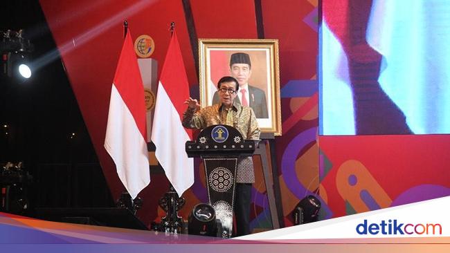 Menkumham Akses Informasi Hukum Nasional Harus Dibuka Seluas Luasnya
