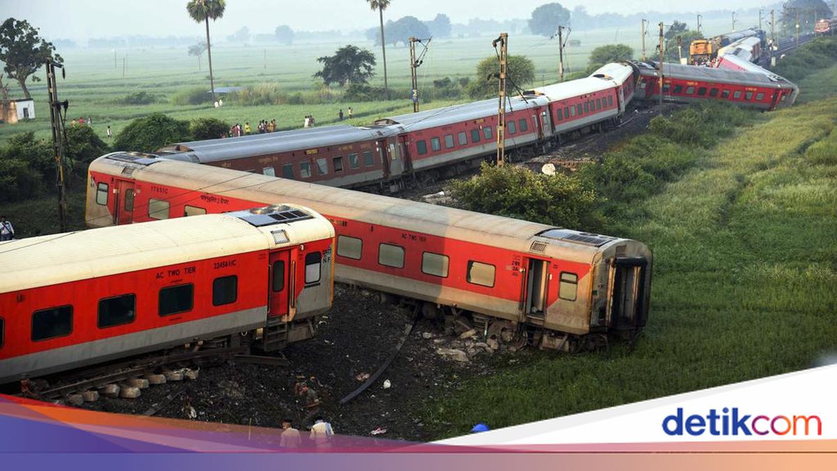 Kereta Cepat India Tergelincir, 4 Orang Tewas dan Puluhan Terluka