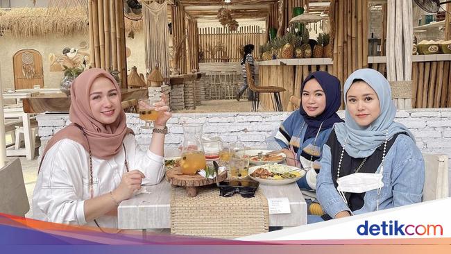 Kulineran Anggie, Istri Pelawak Bedu Saat di Resto hingga Beach Club