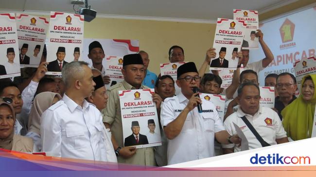 Gerindra Kabupaten Bogor Deklarasi Dukung Prabowo-Gibran di Pilpres 2024