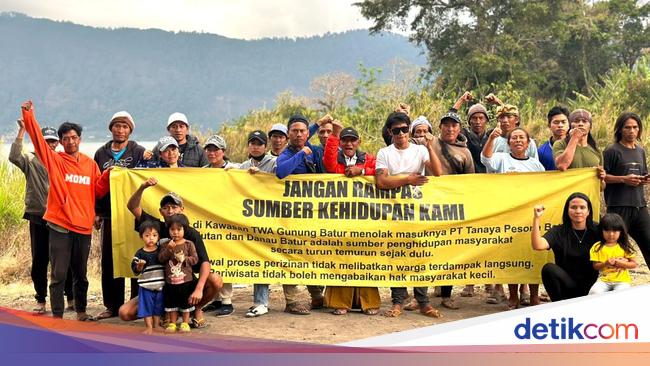 Dibangun Taman Hiburan, Lahan-Tempat Tinggal Petani Desa Batur Terancam ...