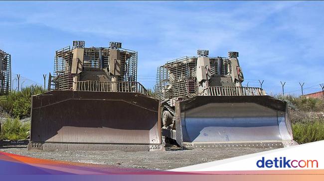 Penampakan 'Monster Besi' Israel untuk Invasi Gaza