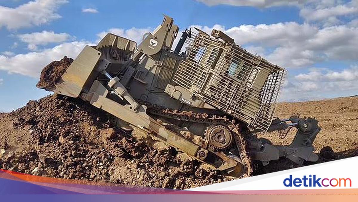 Ini Buldoser Badak D9R Israel yang Pimpin Serangan Lawan Hamas