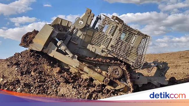 Ini Buldoser Badak D9R Israel yang Pimpin Serangan Lawan Hamas