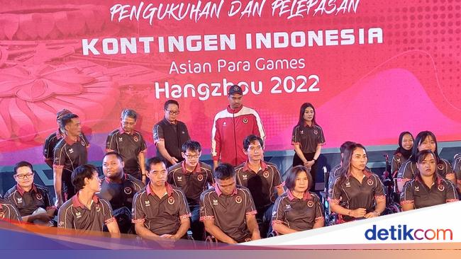 Menpora Dito Lepas 130 Atlet Asian Para Games 2023 Target 10 Besar 19 Emas