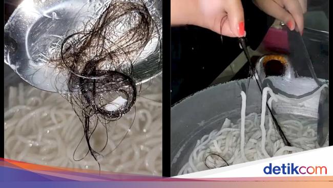Ngeri! Helaian Rambut Misterius Selalu Muncul Saat Pasangan Ini Masak Mie