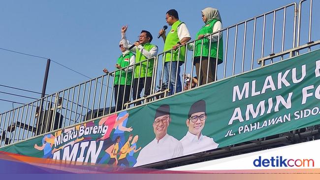 Doa AMIN untuk Palestina Saat Mlaku Bareng Relawan Sidoarjo