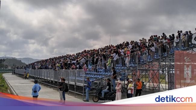 Jumlah Penonton MotoGP Mandalika 2023 Tembus 102 Ribu Orang