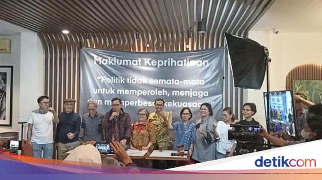 Erry Riyana dan Sejumlah Tokoh Baca Maklumat Juanda, Prihatin Putusan MK
