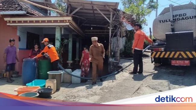 Kemarau Ekstrem Tujuh Desa Di Tulungagung Krisis Air
