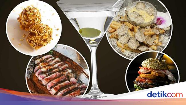 Terungkap 5 Menu 'Sultan' di Dunia, Harganya sampai Ratusan Juta!