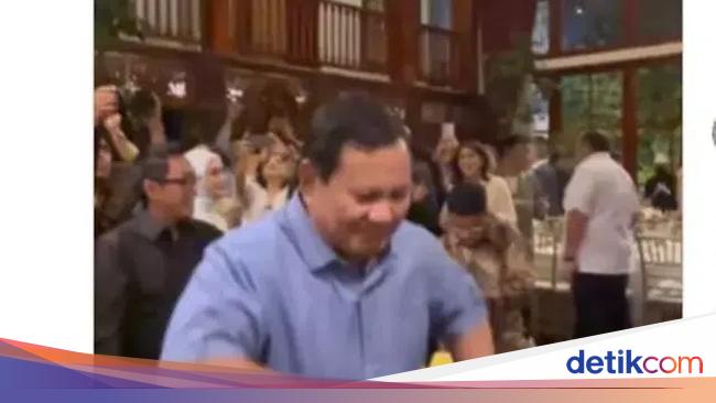 Prabowo Joget di Hari Ultah, Netizen Ikut Heboh