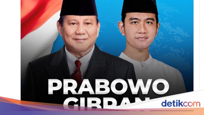 Wujud Poster Prabowo-Gibran yang Diunggah Fahri Hamzah