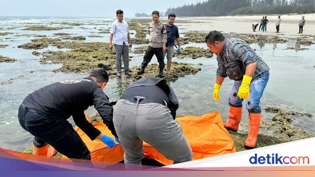 Mayat Pria Tanpa Busana Tersangkut Karang Ditemukan Nelayan di Bengkulu