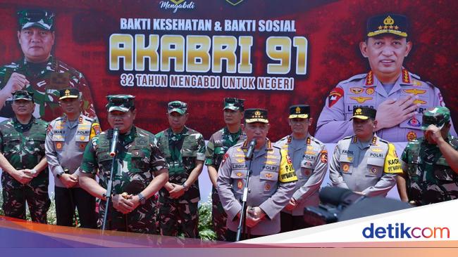 Kapolri Hadiri Reuni Akabri 91 di Malang, Ada Bakti Sosial-Bakti Kesehatan