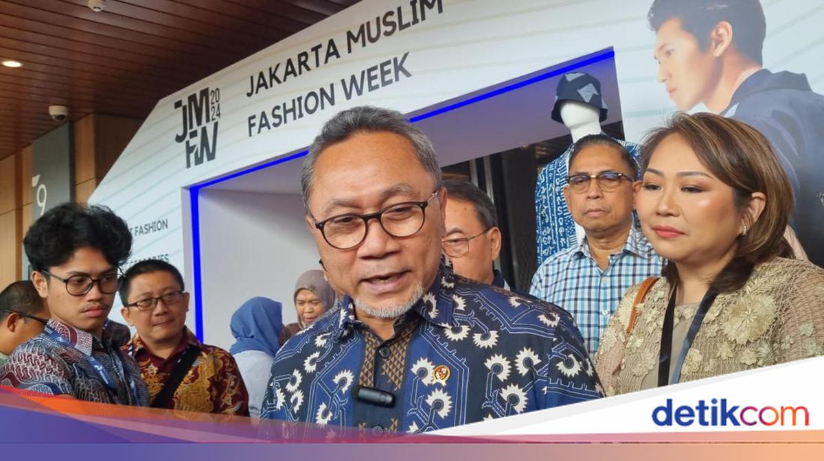 Zulhas Yakin RI Bisa Jadi Pusat Fesyen Muslim Dunia, Ini Kuncinya