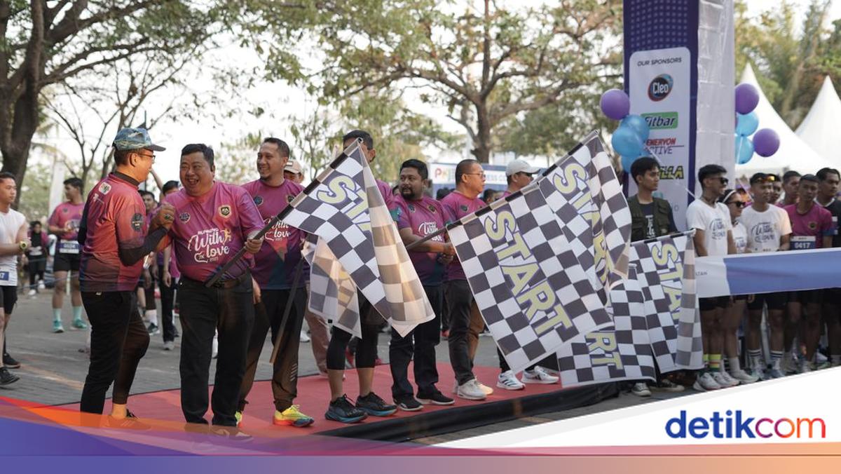 BPTD Sulsel Edukasi Keselamatan Jalan di Makassar Lewat Fun Run
