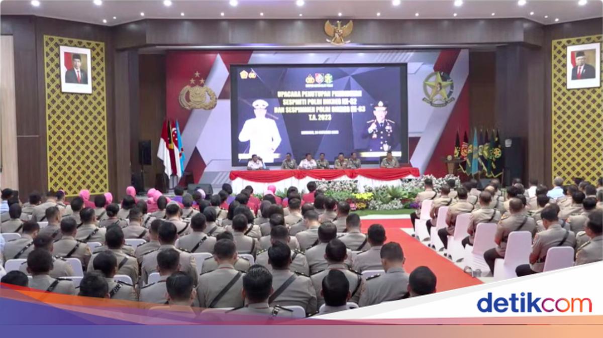 Pesan Kapolri di Tupdik Sespimti Polri Ke-32-Sespimmen Polri Ke-63 TA 2023