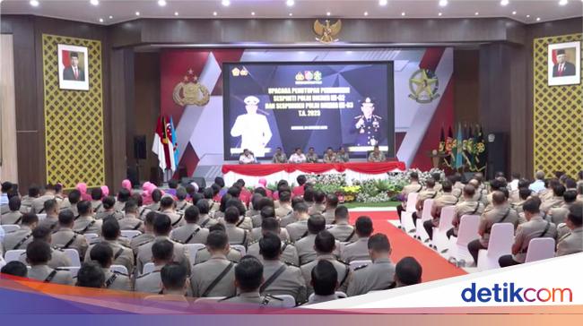 Pesan Kapolri di Tupdik Sespimti Polri Ke-32-Sespimmen Polri Ke-63 TA 2023