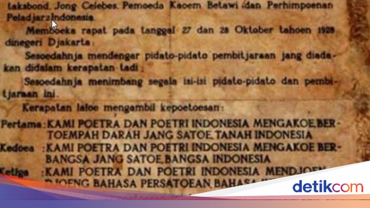 Ikrar Sumpah Pemuda 28 Oktober 1928: Isi, Makna, dan Sejarah Penetapannya