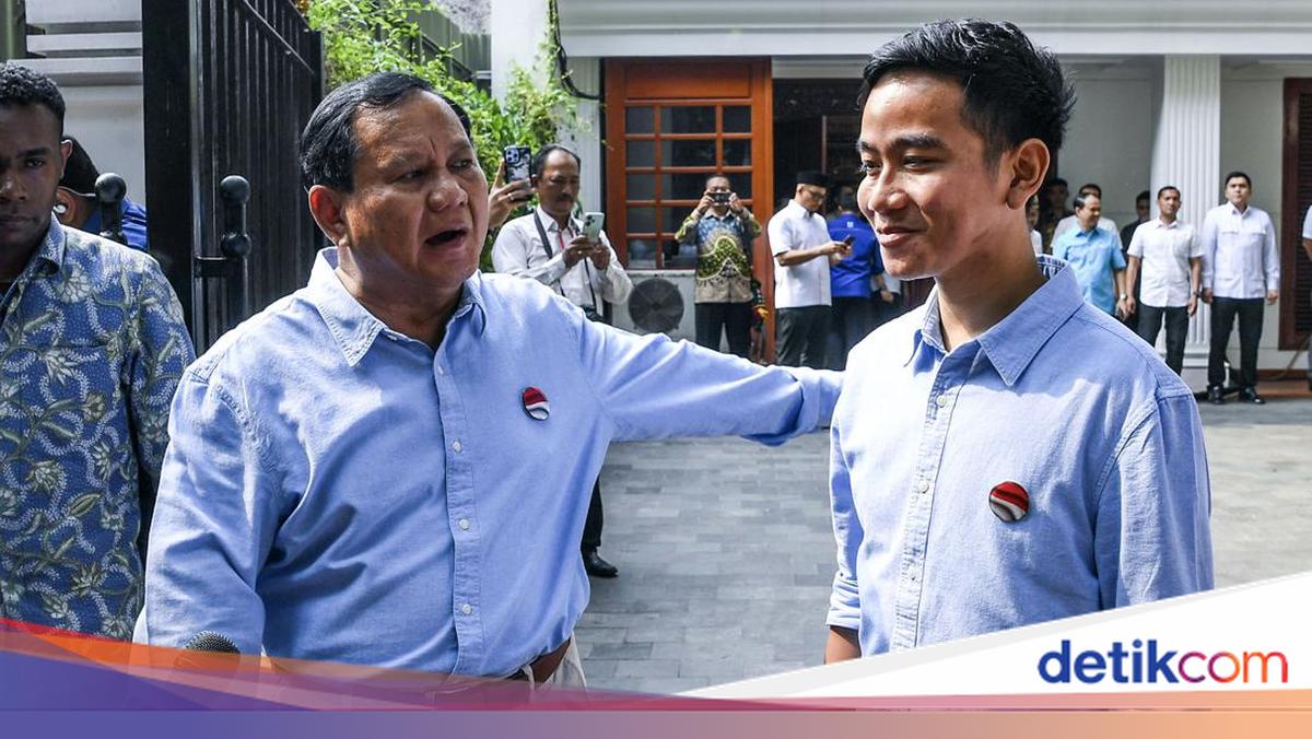 KIM Ungkap Makna Warna Biru Muda Kemeja Prabowo-Gibran
