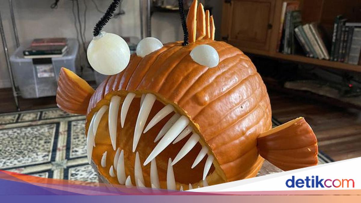 Unik! 10 Labu Parang Ini Dipahat Jadi Bentuk Unik Jelang Halloween