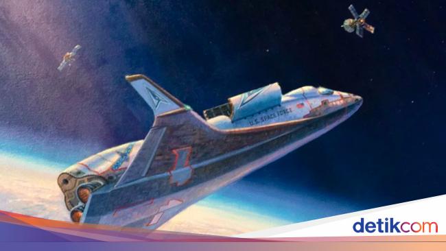 AS Rilis Gambar Pesawat Luar Angkasa Militer Penyerang Satelit Musuh